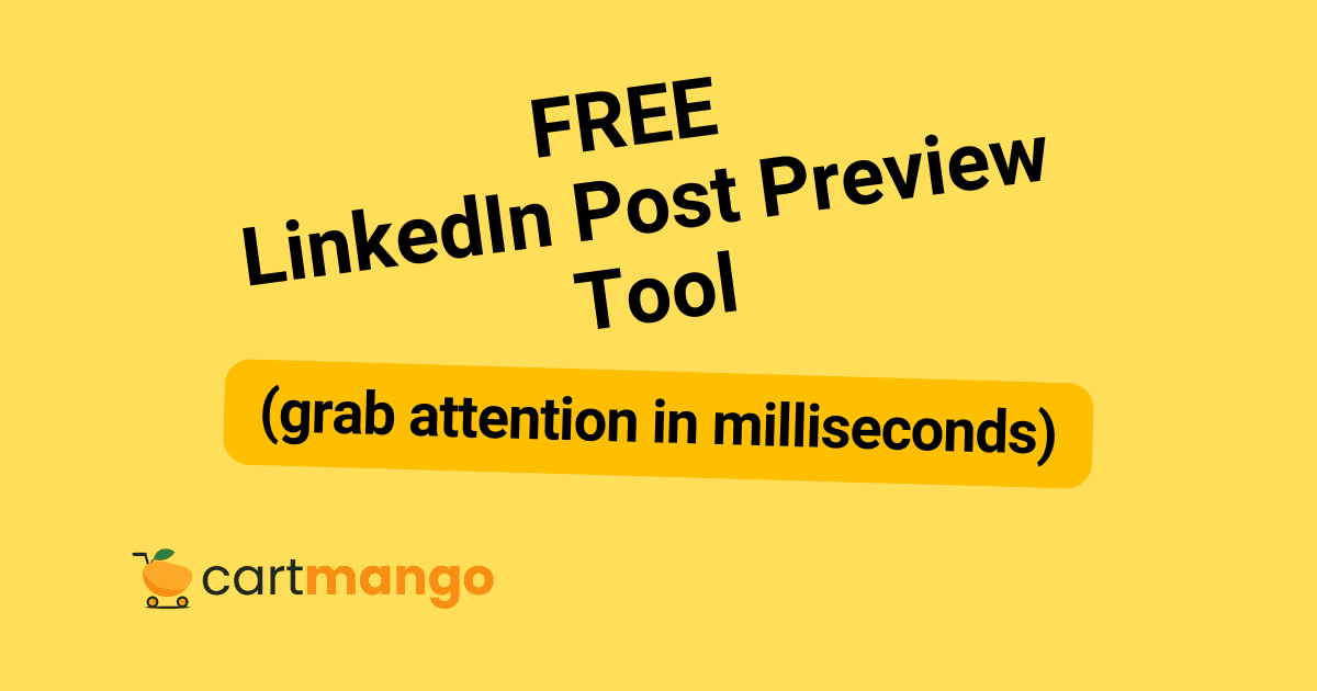 FREE LinkedIn Post Preview Tool