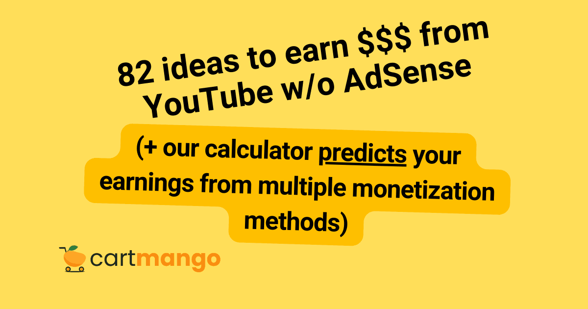 82 ideas to earn money from YouTube without AdSense (2025)