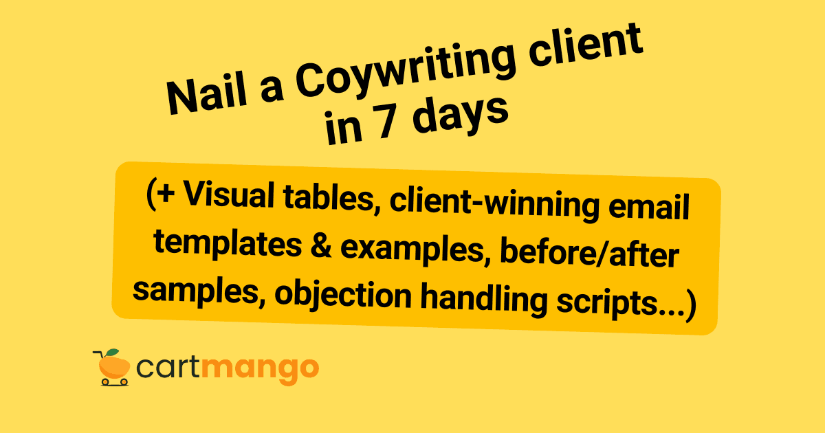 From 0 to client in 7 days: How to start a copywriting business