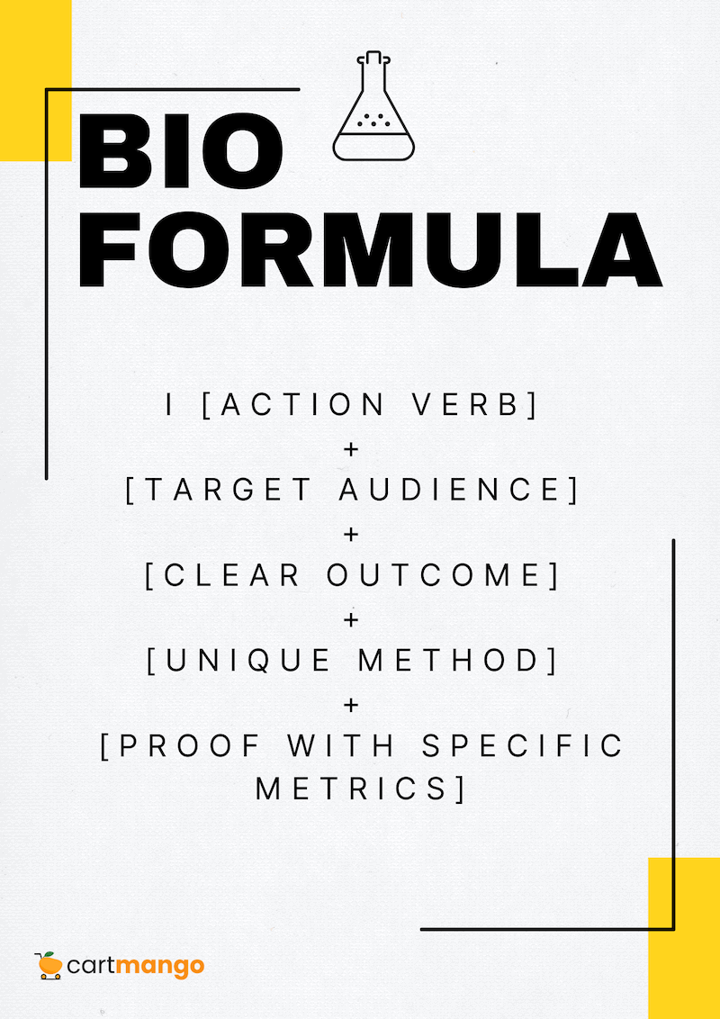 (5-sec bio) Short Professional Bio Generator for solo creators in 5s