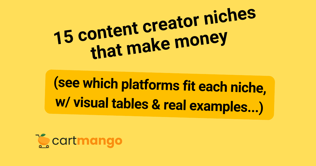 15 content creator niches that make money (in 2025)