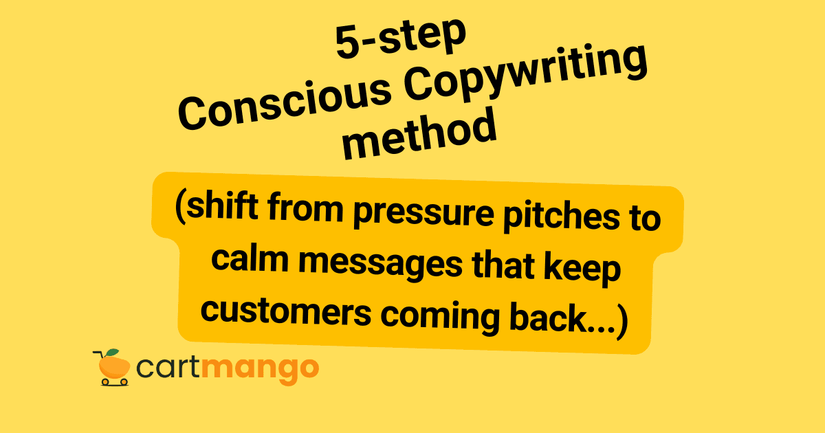 5-step Conscious Copywriting method